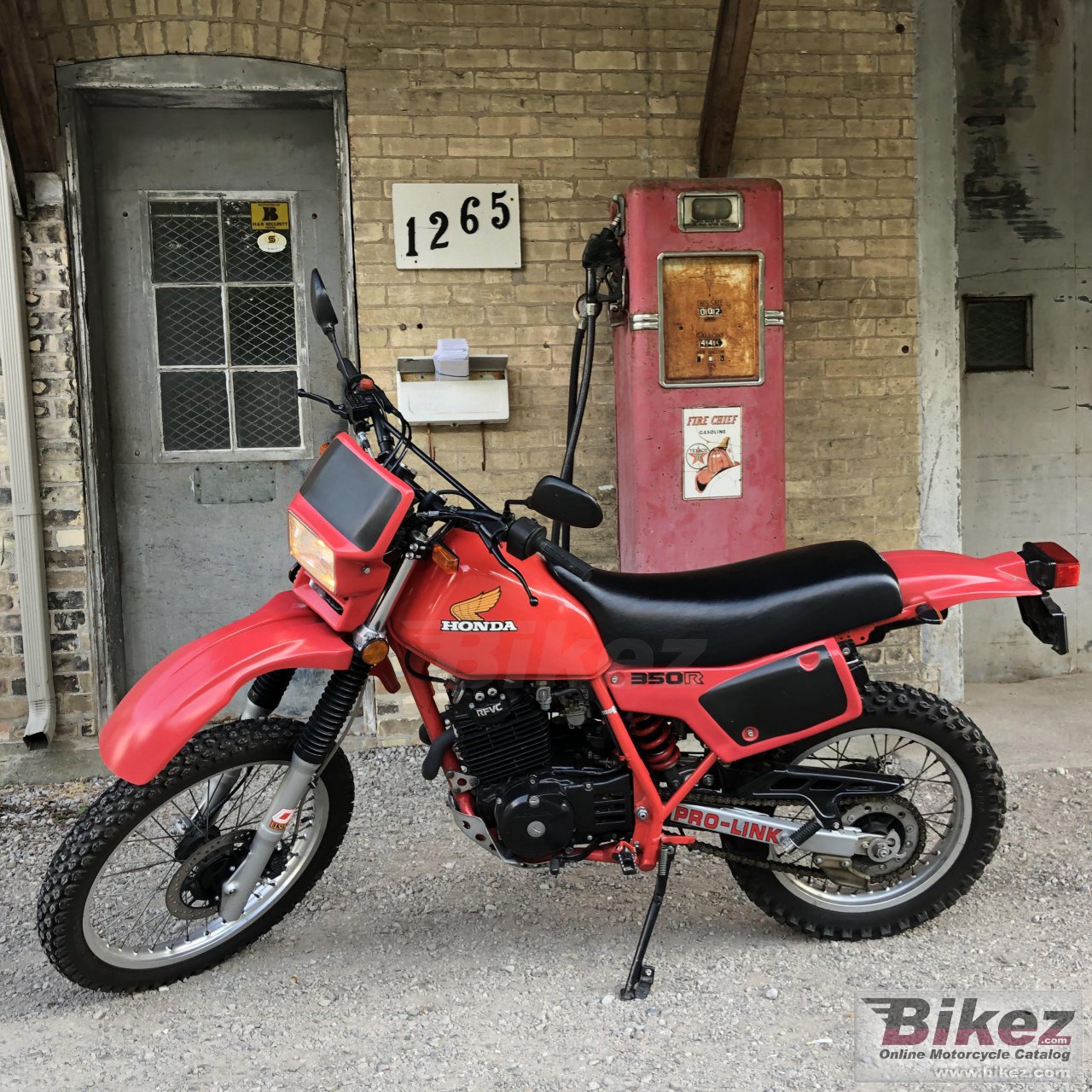 Honda XL 350 R Poster honda-xl-350-r-poster